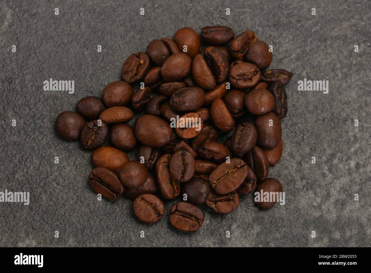 Roasted coffee beans ready for cooking Stock Photo - Alamy