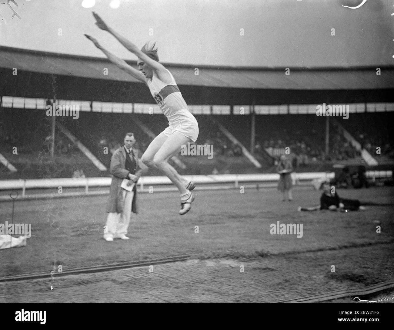 Great britain at long jump hi-res stock photography and images - Alamy