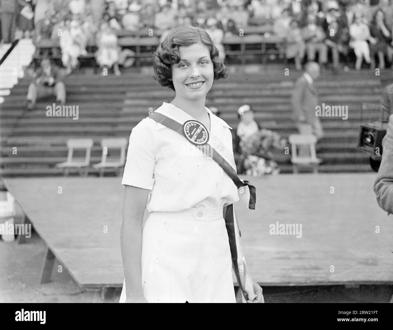 Miss Kathleen Kennard (aged 17) was chosen to be the Laundry Beauty ...