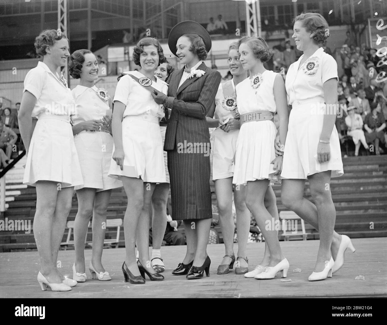 Miss Kathleen Kennard (aged 17) was chosen to be the Laundry Beauty ...