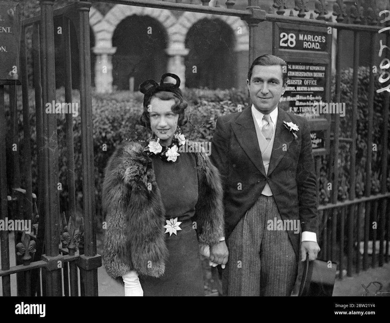 Dressed entirely in black, Miss Margaret Gill of Adelaide, South ...