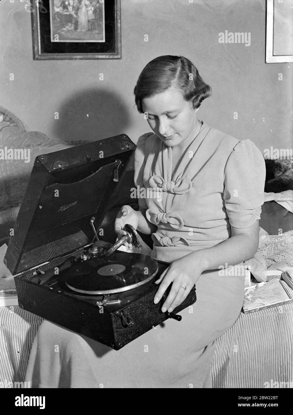 Miss Alexandra McOstrich one of Britain's best women tennis players, is ...