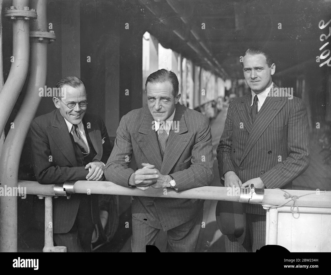 Rear Admiral Reginald Vesey Holt who is command of the British naval ...
