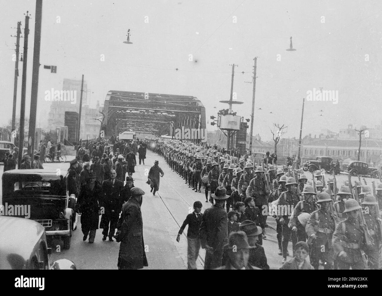 Royal Welsh Fusiliers leave Shanghai for home. After months of ...