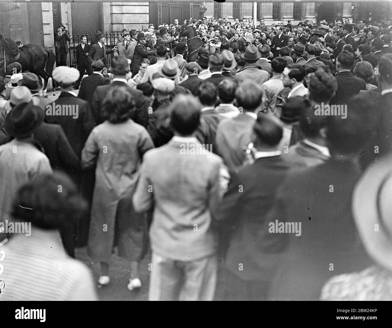 Following peace demonstrations in Trafalgar Square, riots broke out in ...
