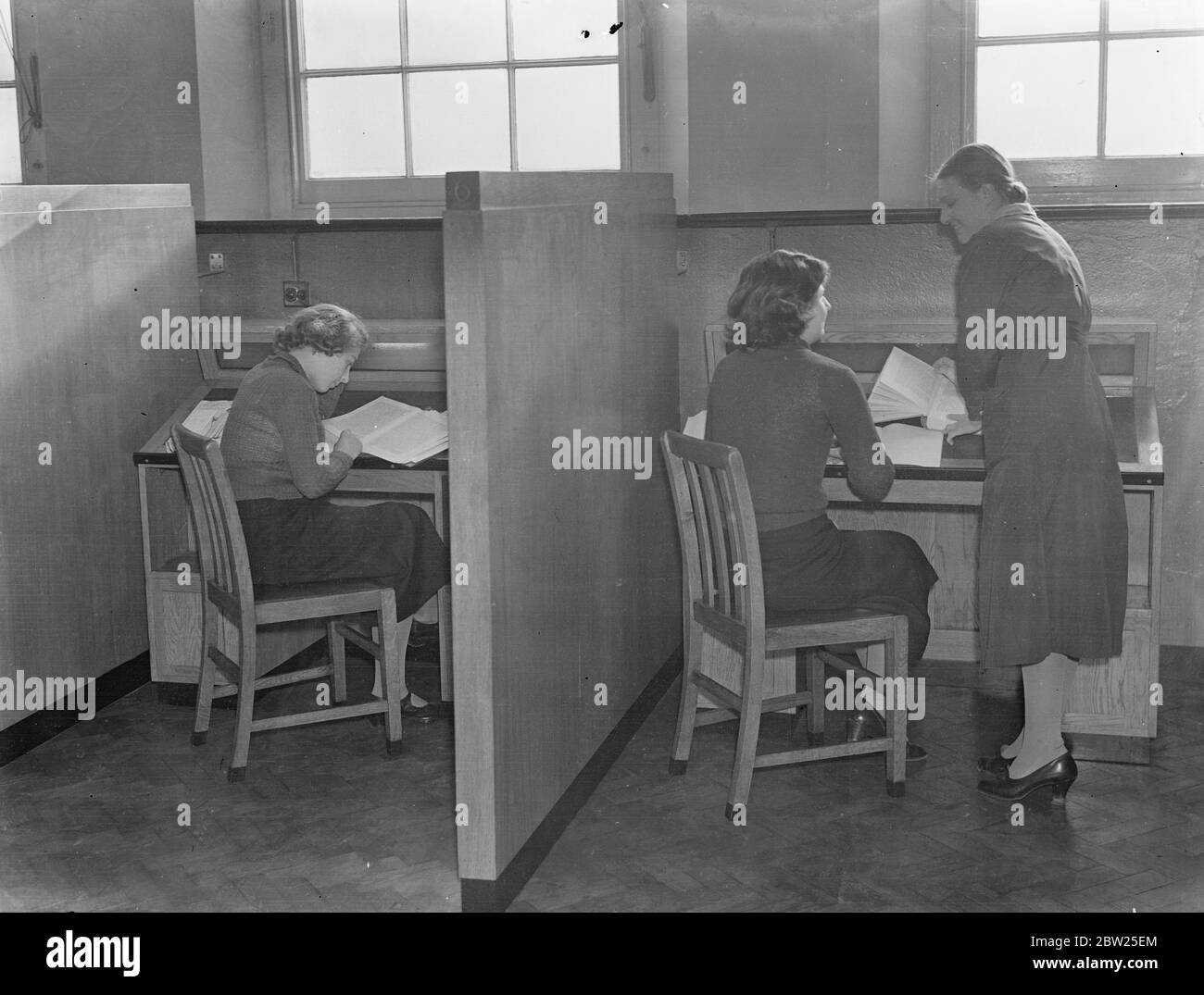New library has 'homework cubicles' for schoolchildren. Cubicles which ...