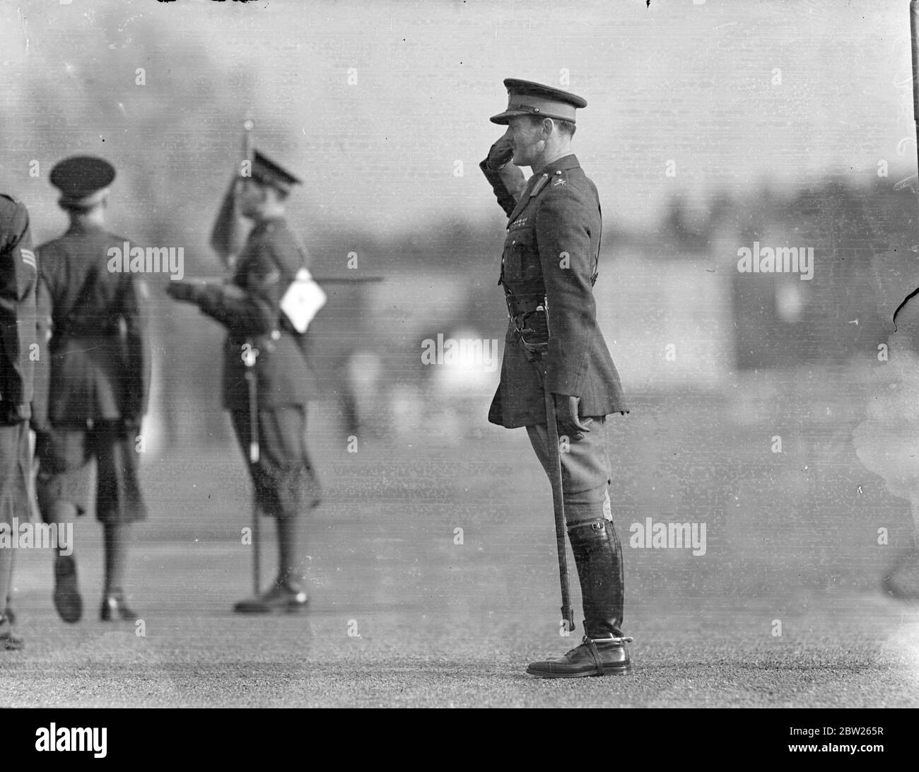 The commandant of sandhurst Black and White Stock Photos & Images - Alamy