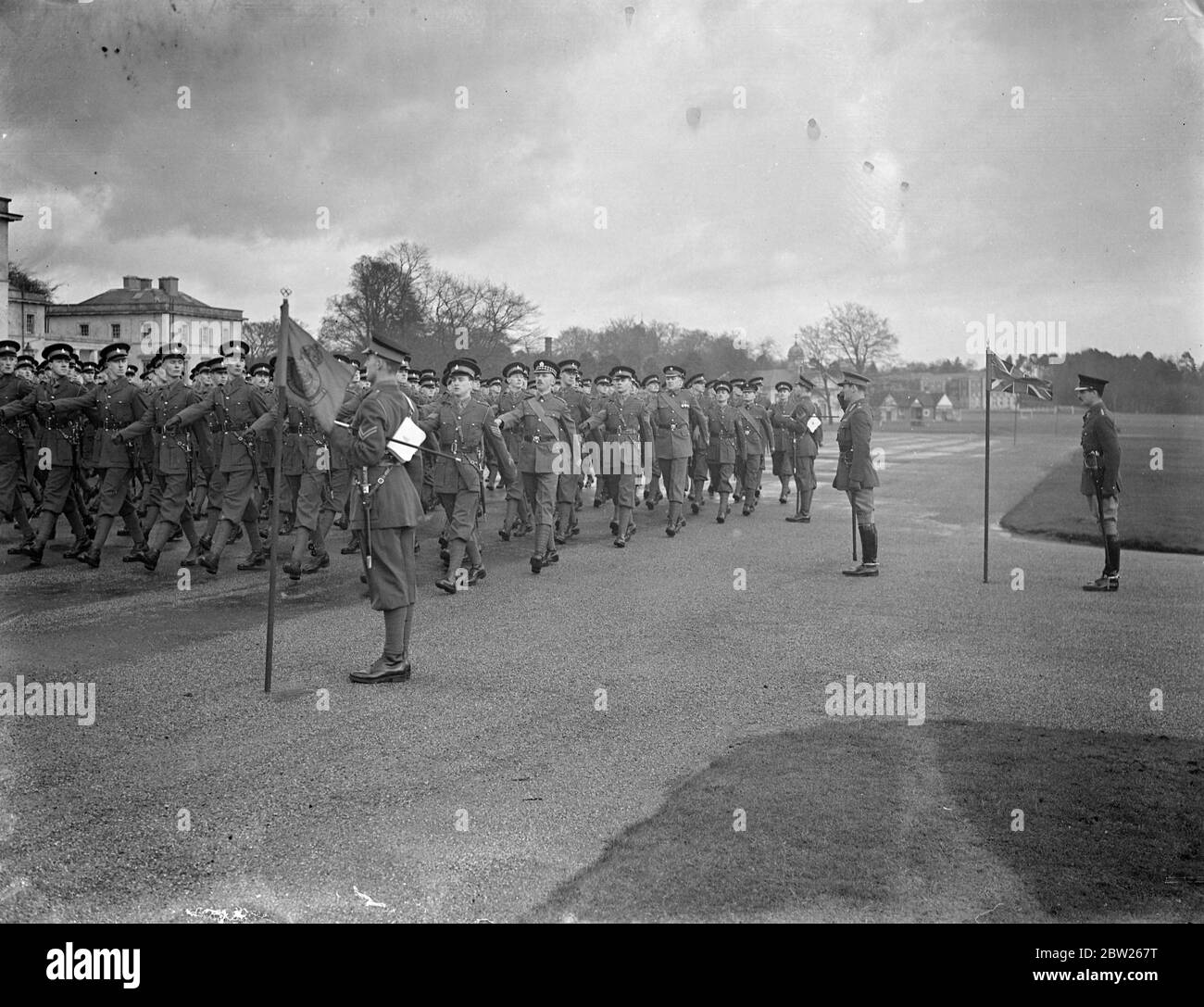 The commandant of sandhurst Black and White Stock Photos & Images - Alamy