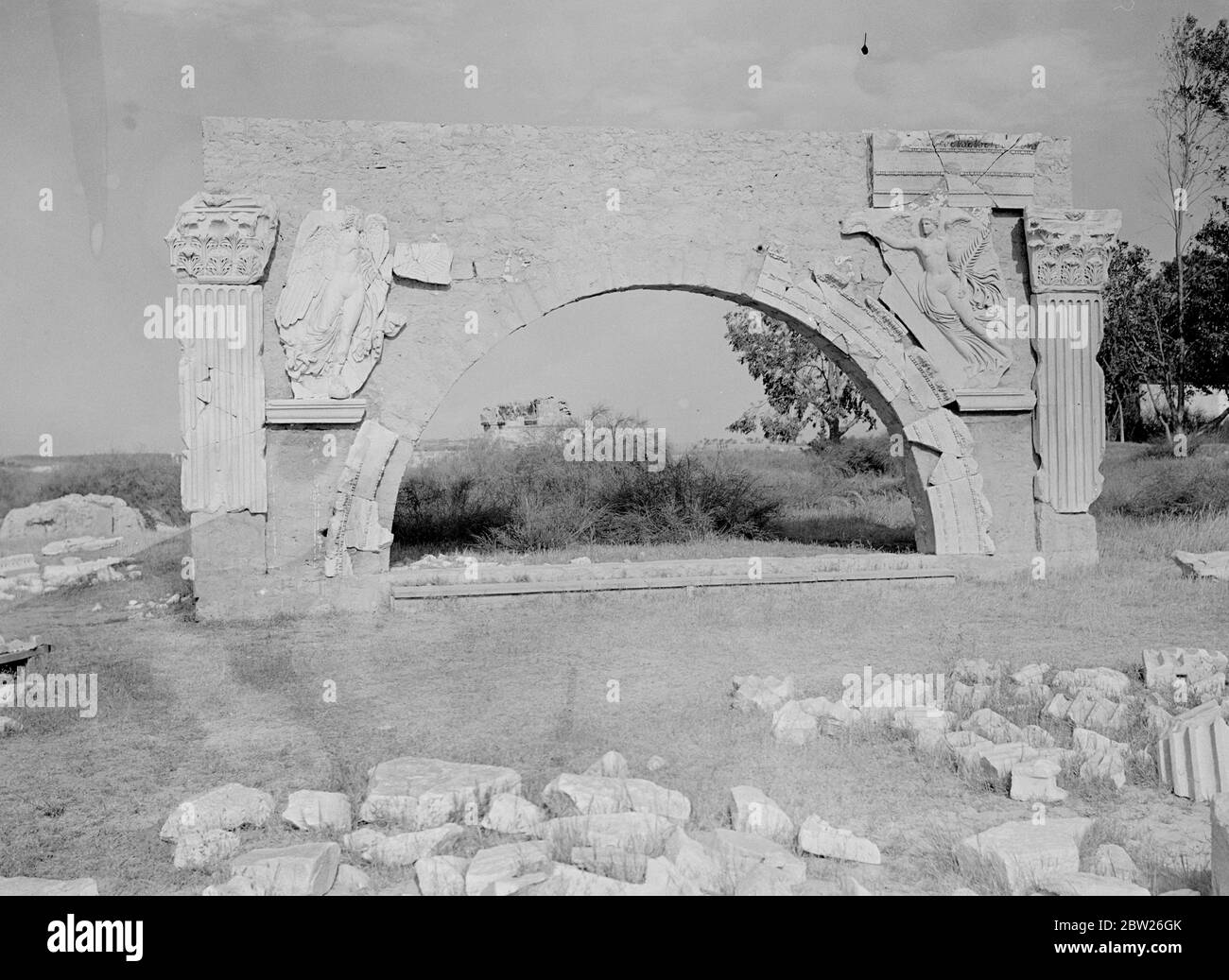 Leptis magna Black and White Stock Photos & Images - Alamy