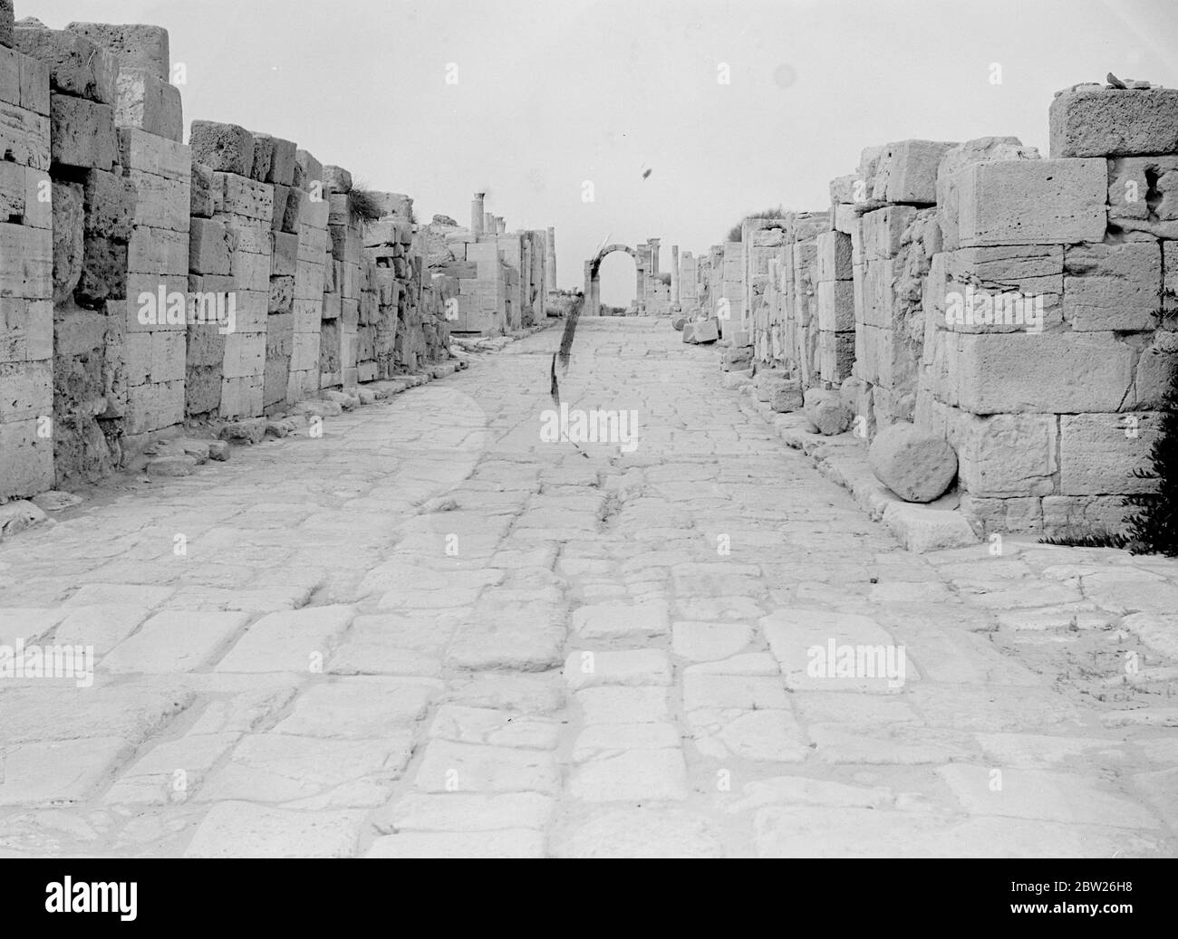Leptis magna Black and White Stock Photos & Images - Alamy