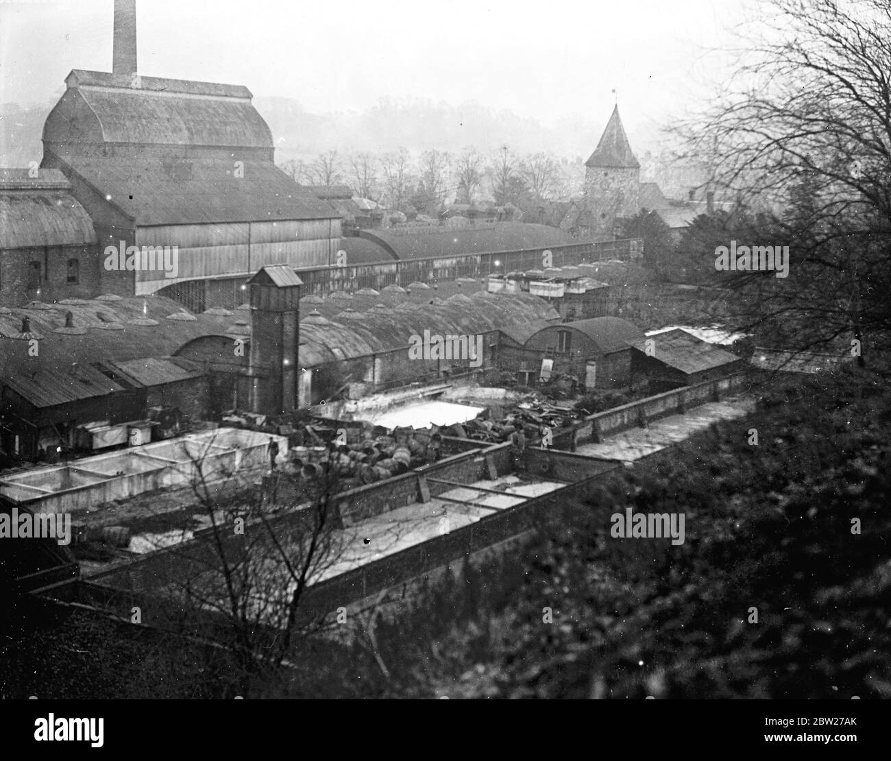 Kent mill Black and White Stock Photos & Images - Alamy