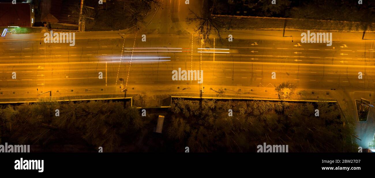 asphalt road, view from above Stock Photo - Alamy