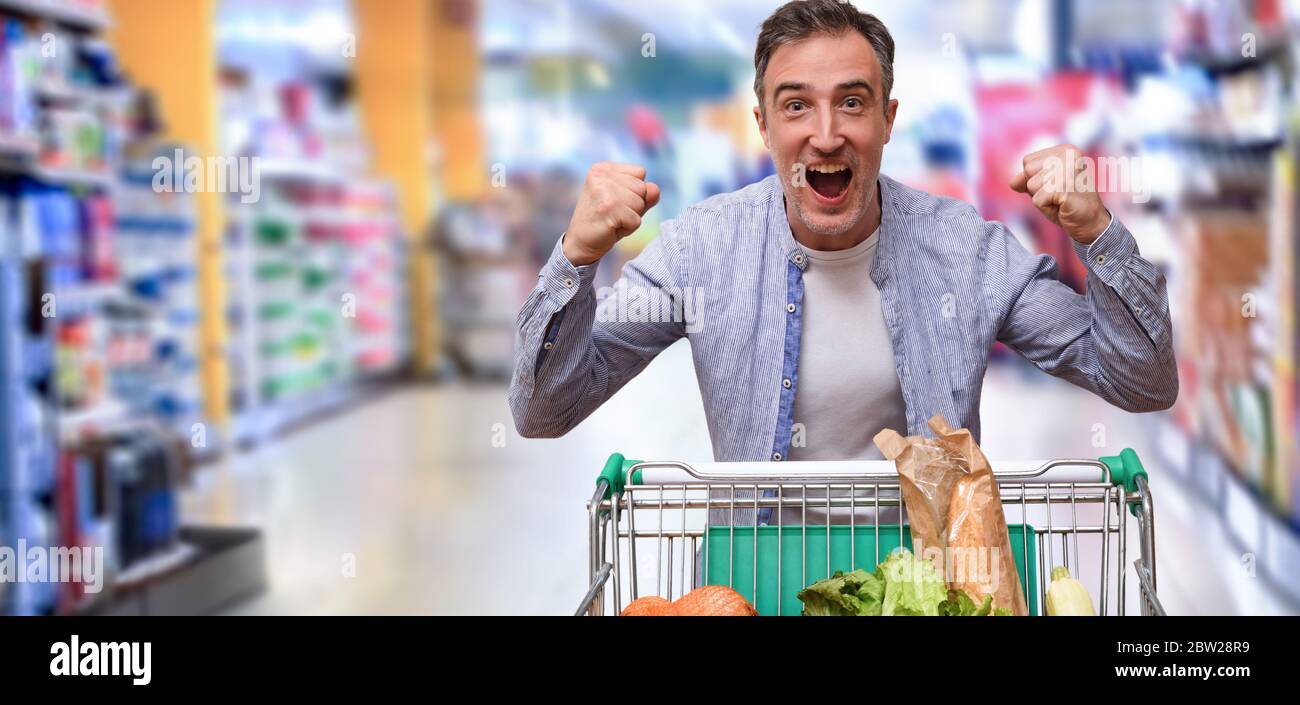 Happy Customer In Store