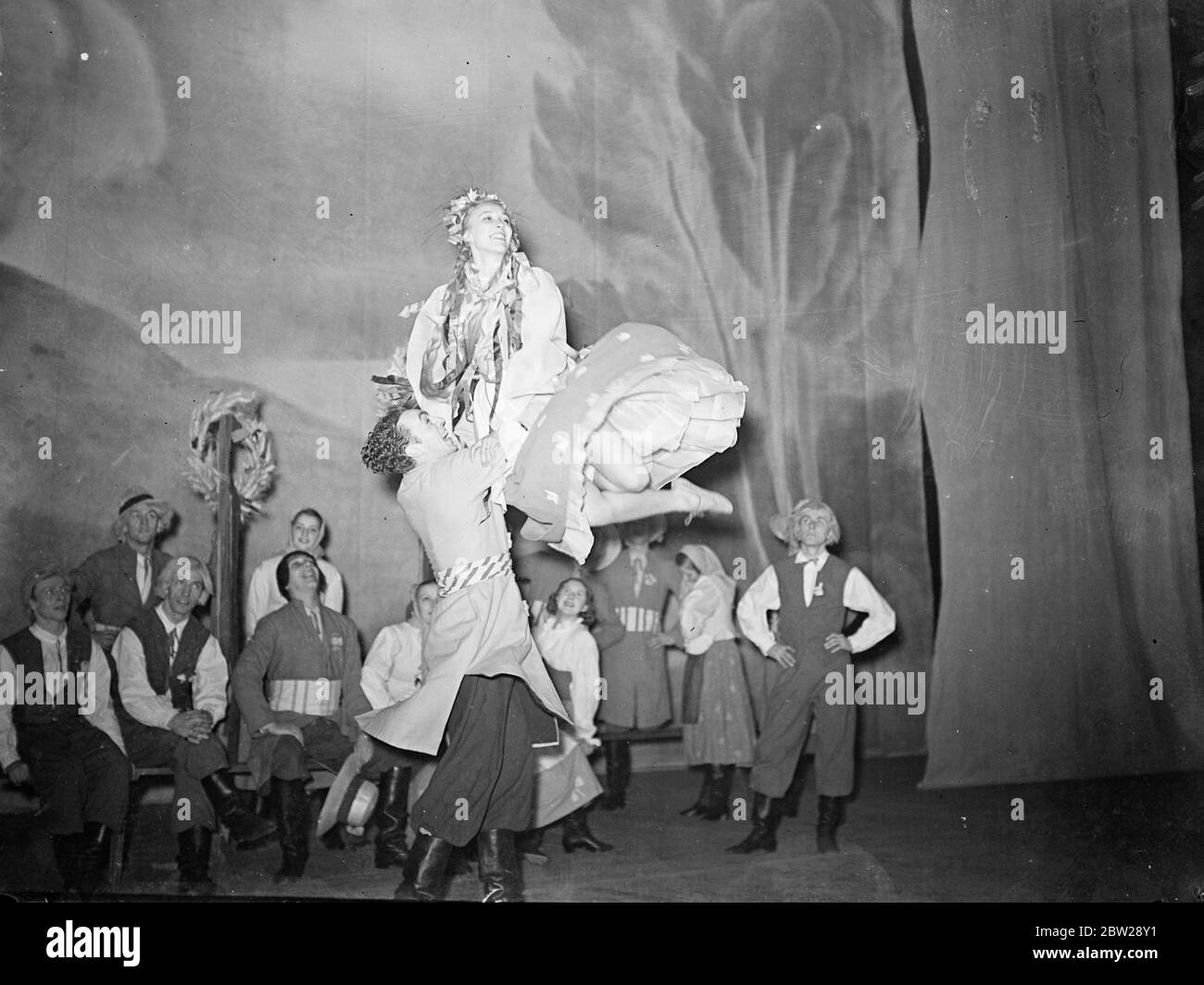 Polish ballet, rehearses her first appearance in London. Although the ...