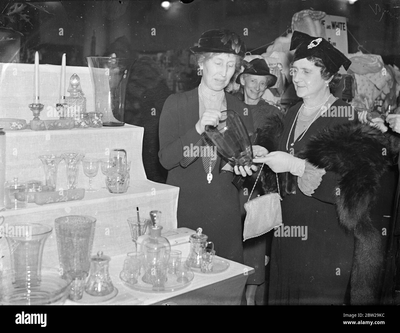 Marchioness of Willingdon opens YMCA Bazaar. The Marchioness of ...