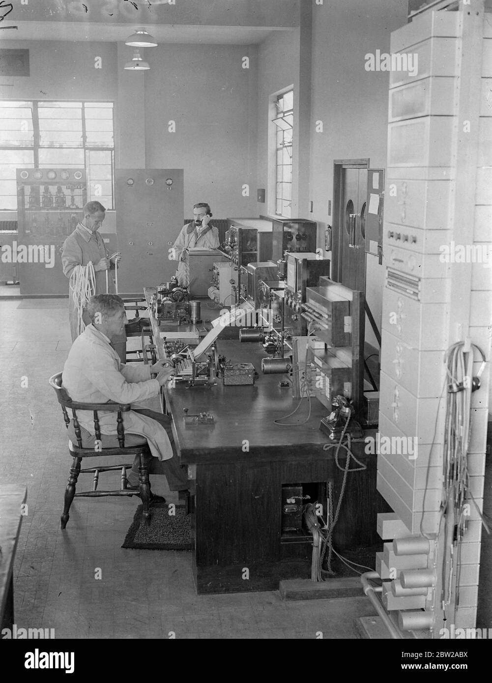 New police radio station in operation at West Wickham, controlled from ...