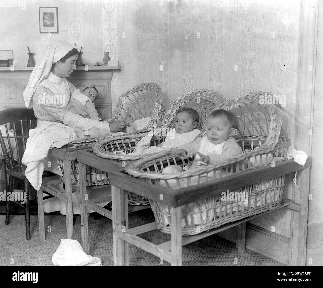 War Creche exclusive for munition workers. children at Acton, known as ...