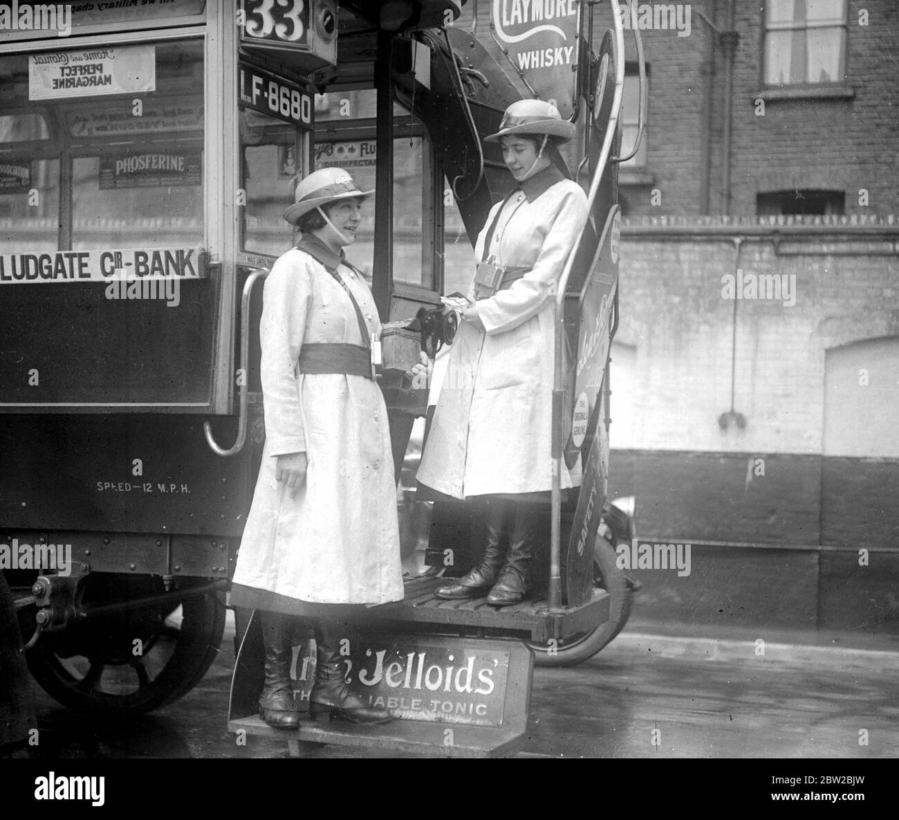 Bus Conductresses. undated Stock Photo - Alamy