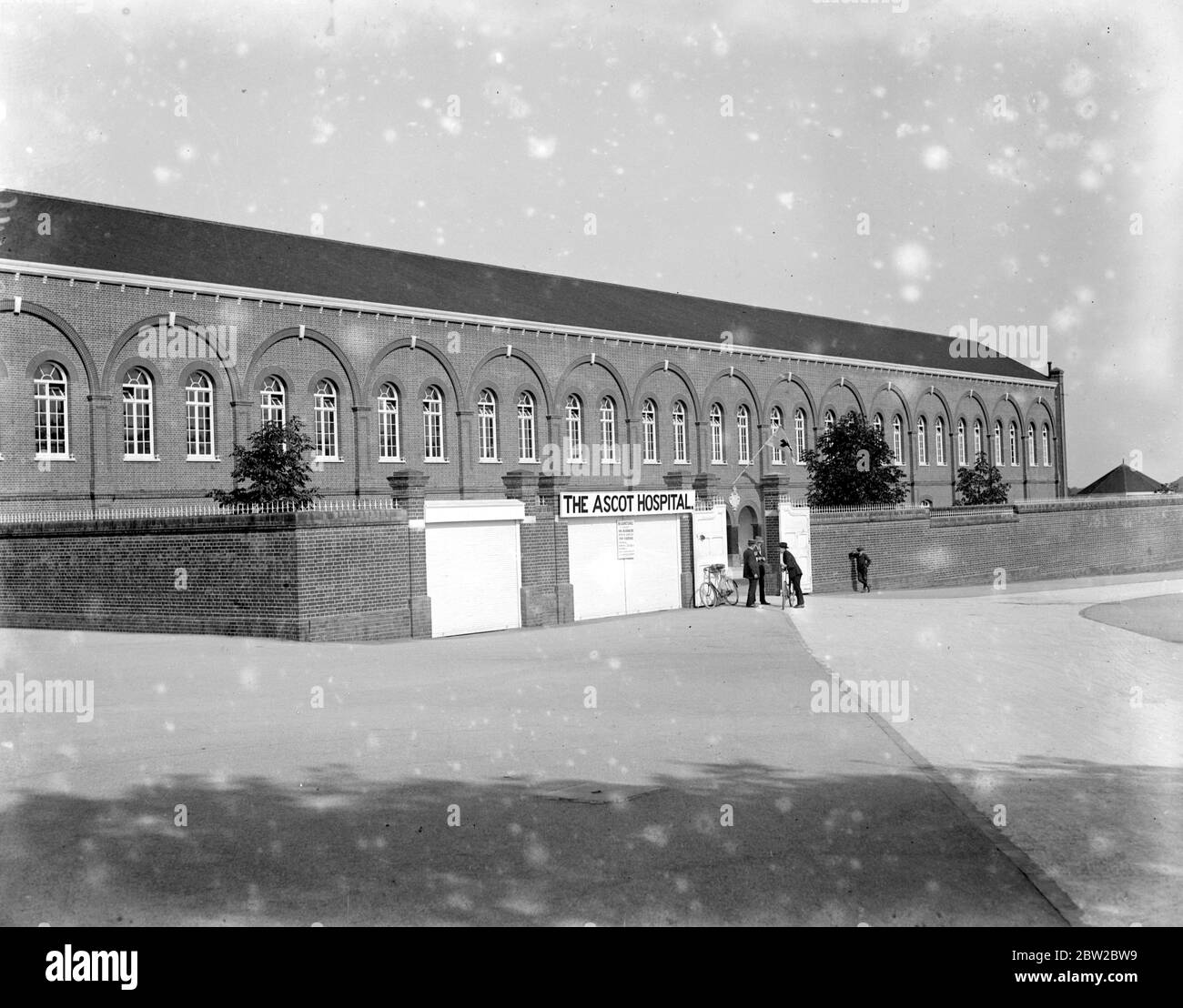 Ascot Grandstand as a Hospital. 1914 - 1918 Stock Photo - Alamy