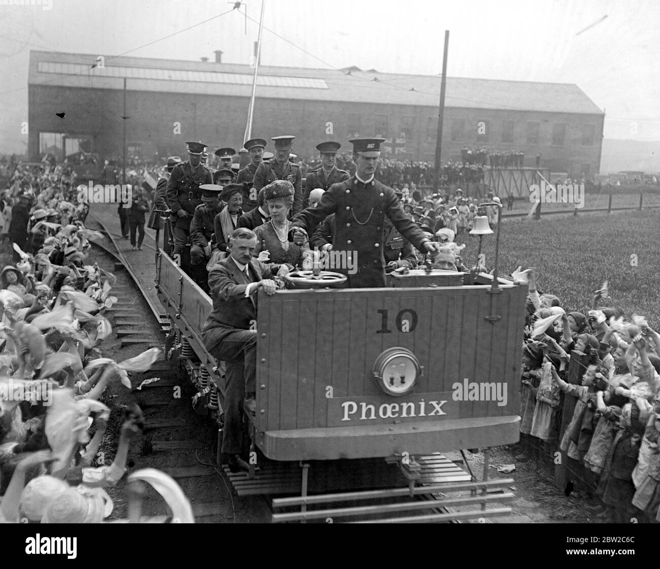 Royal Tour of the West Riding. 1 June 1918 Stock Photo - Alamy