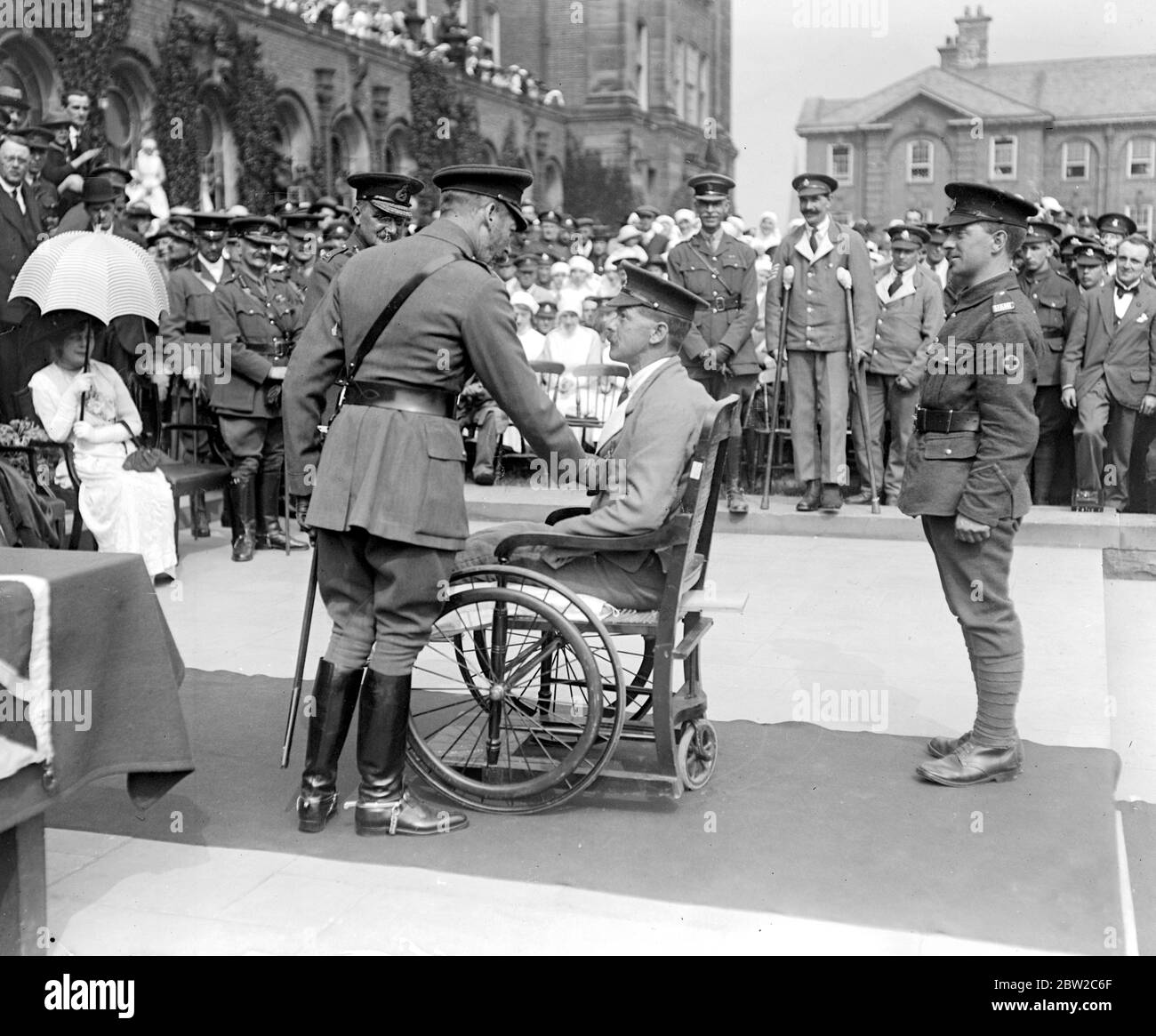 Royal Tour of the West Riding. 1 June 1918 Stock Photo - Alamy