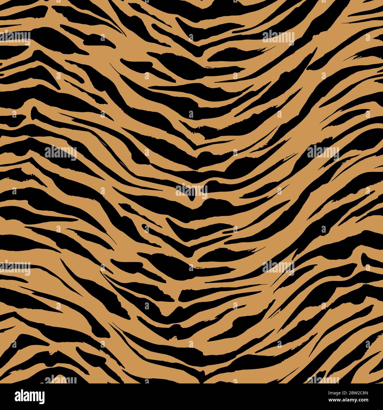 Realistic orange Safari pattern background, tiger animal skin print ...