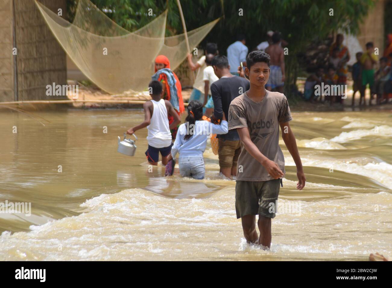 Flood protection india hi-res stock photography and images - Alamy