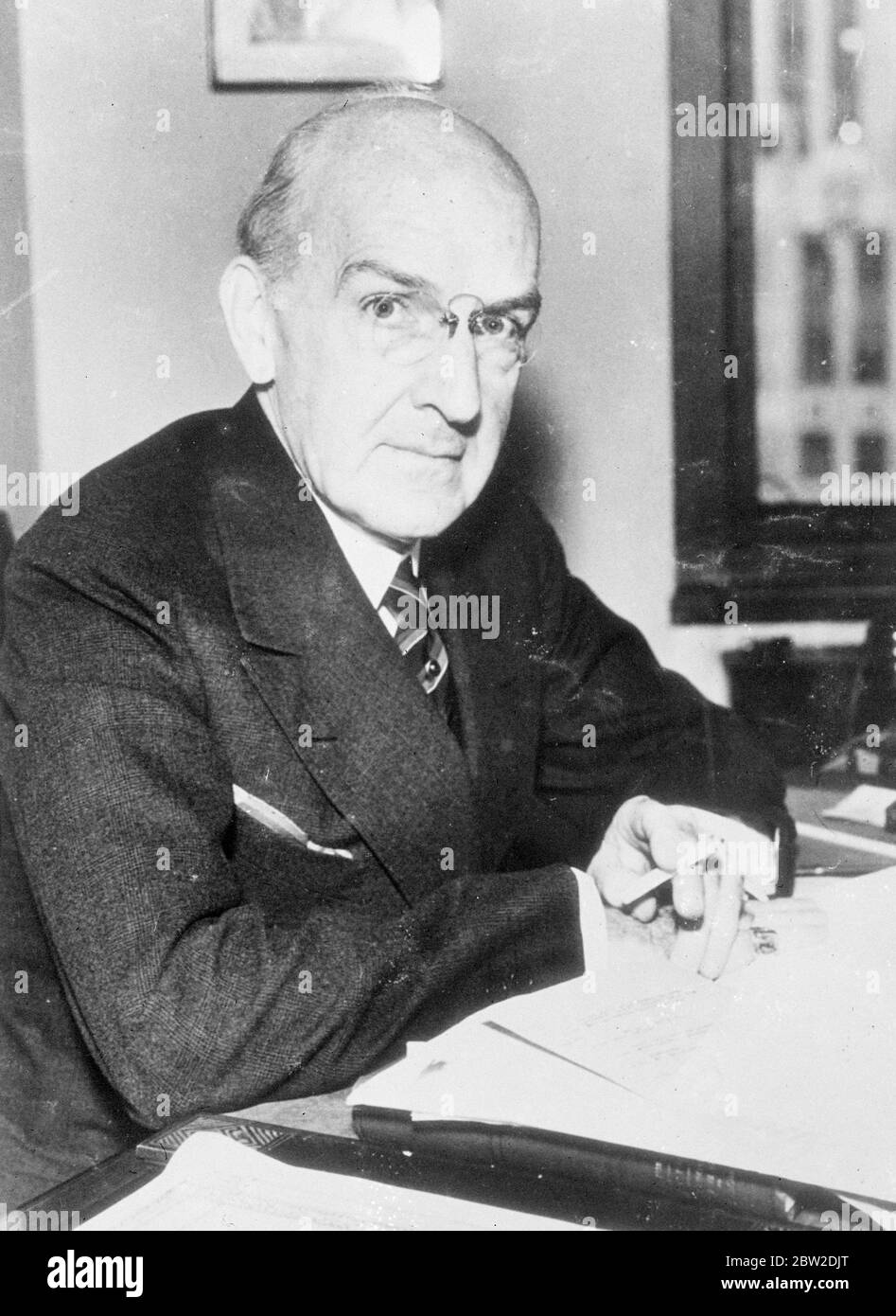 Lamar Hardy, the US federal district attorney. 18 October 1938 Stock ...