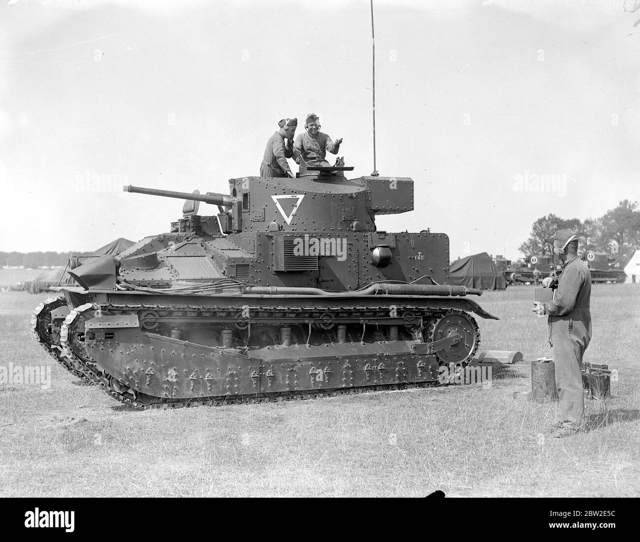 Vickers tank hi-res stock photography and images - Alamy