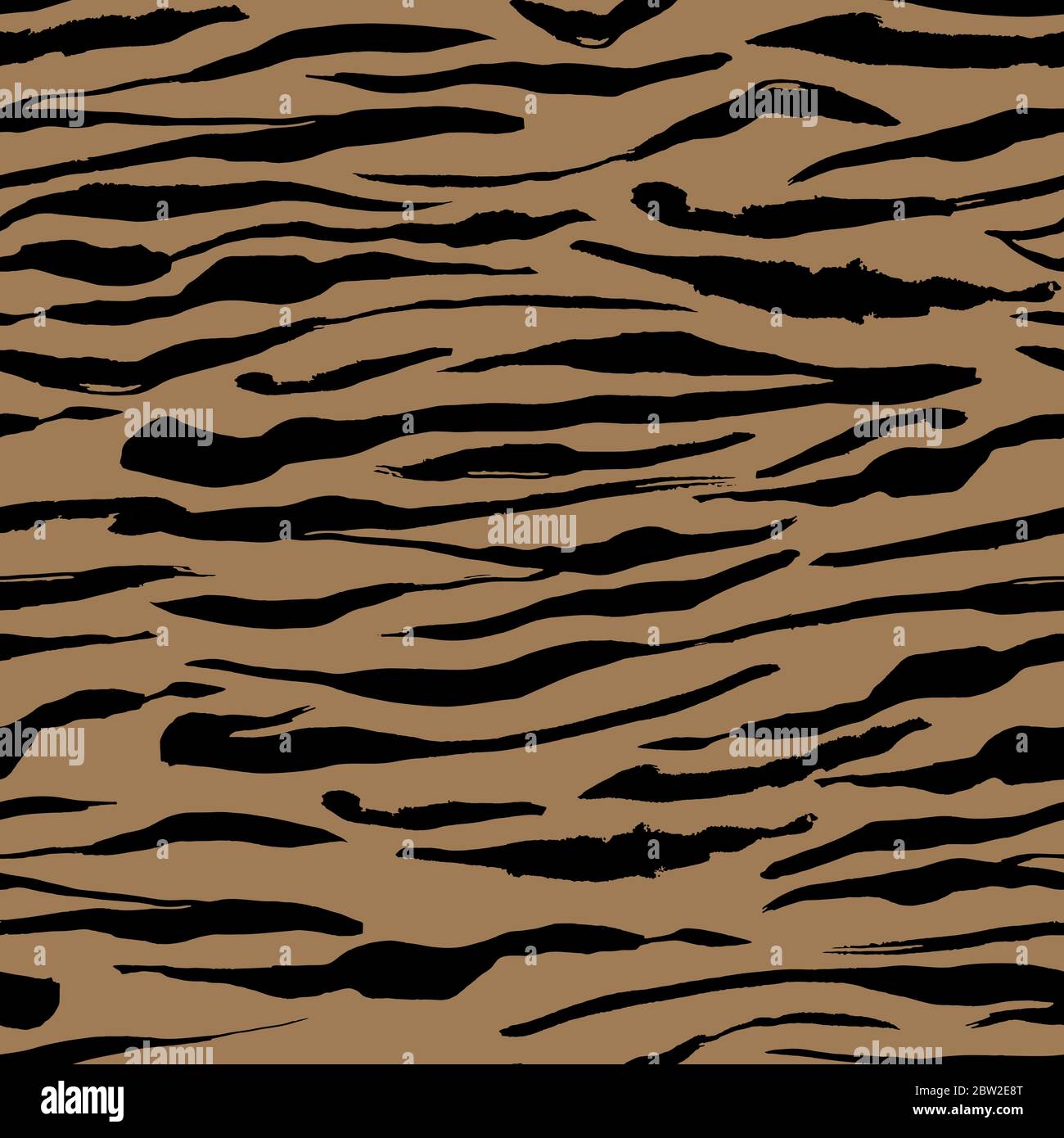 Beige Safari pattern, tiger skin fur print orange seamless background ...