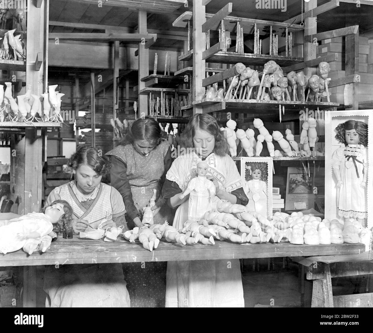 British Toy making Factory Stock Photo - Alamy