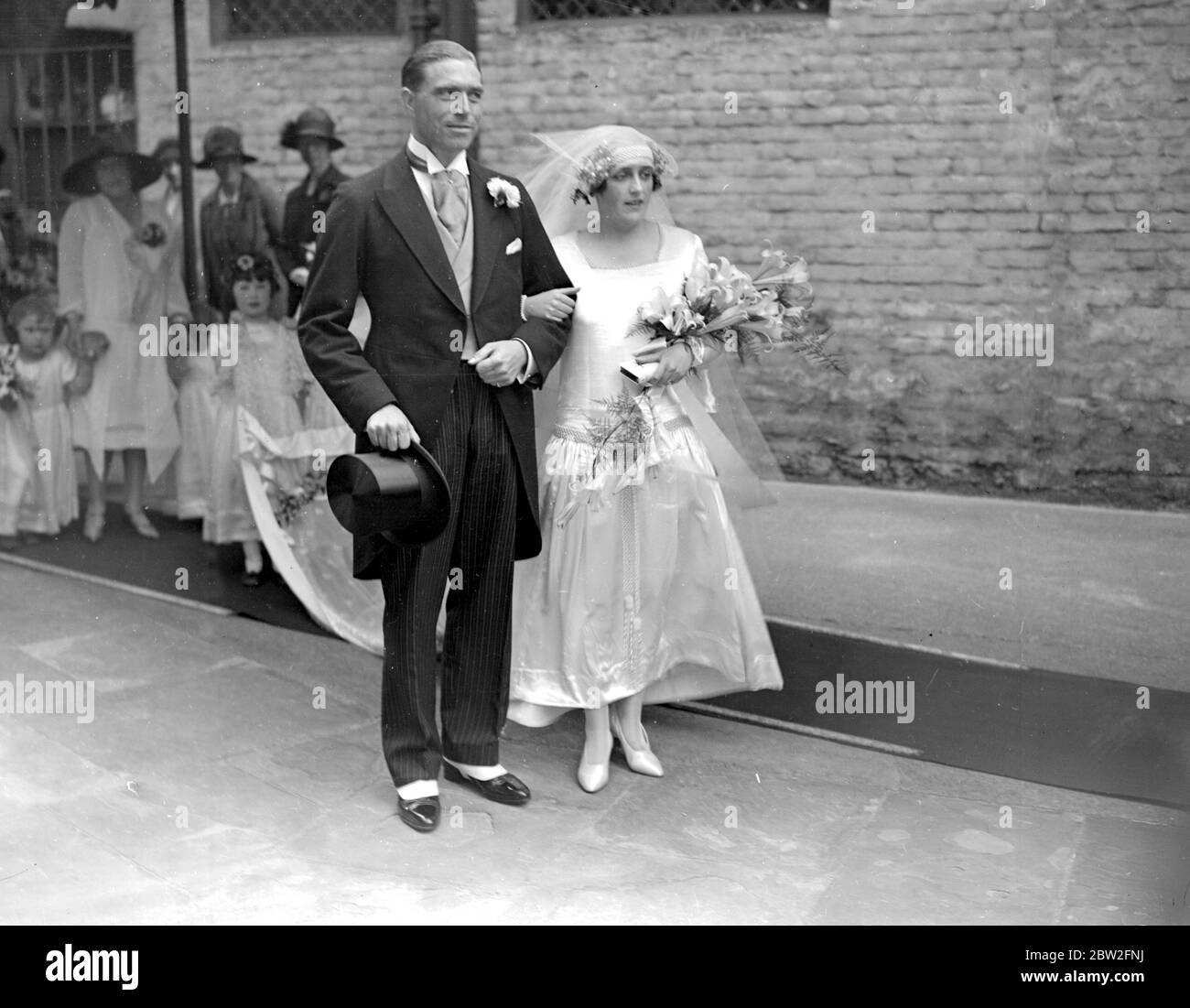 Wedding of Mr William Fredrick Gentle and Miss Ursula Willmer-White at ...