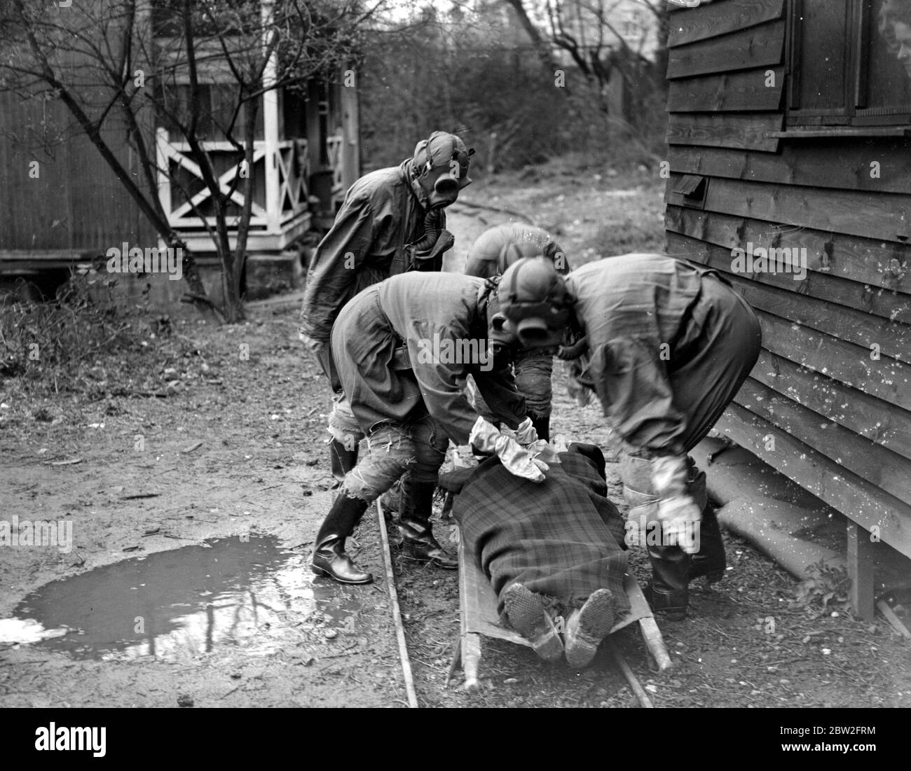 Gas Attack Ww2 High Resolution Stock Photography and Images - Alamy