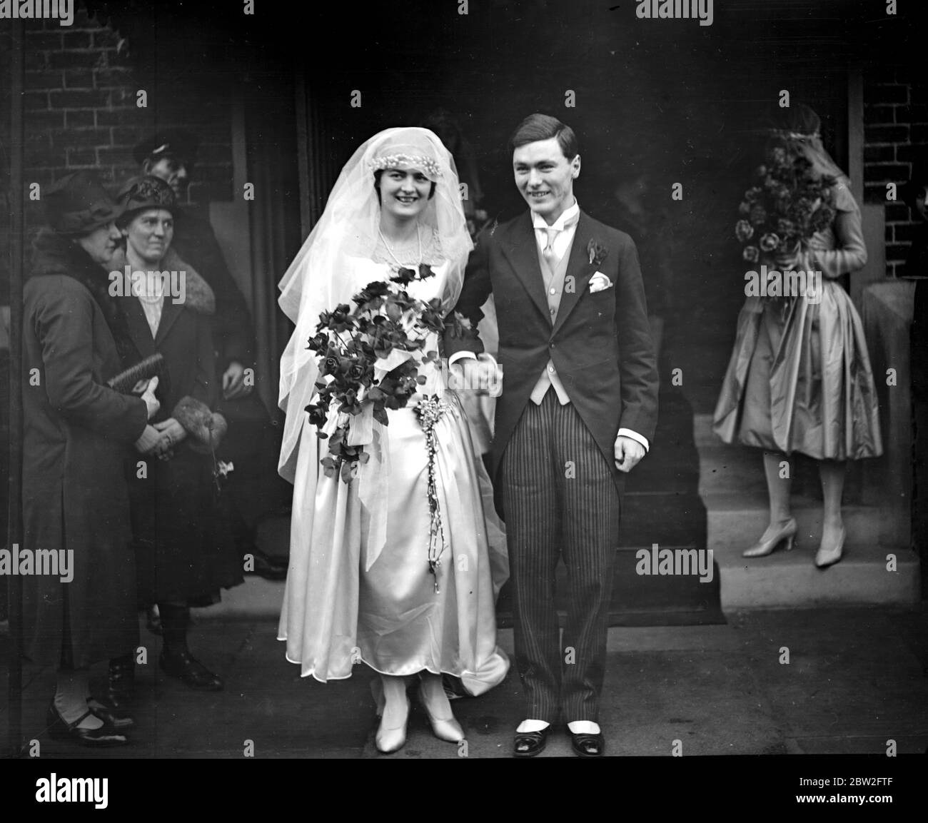 Wedding of Mr Eric Vivian Jackson and Miss Roberts (Sussex Place ...