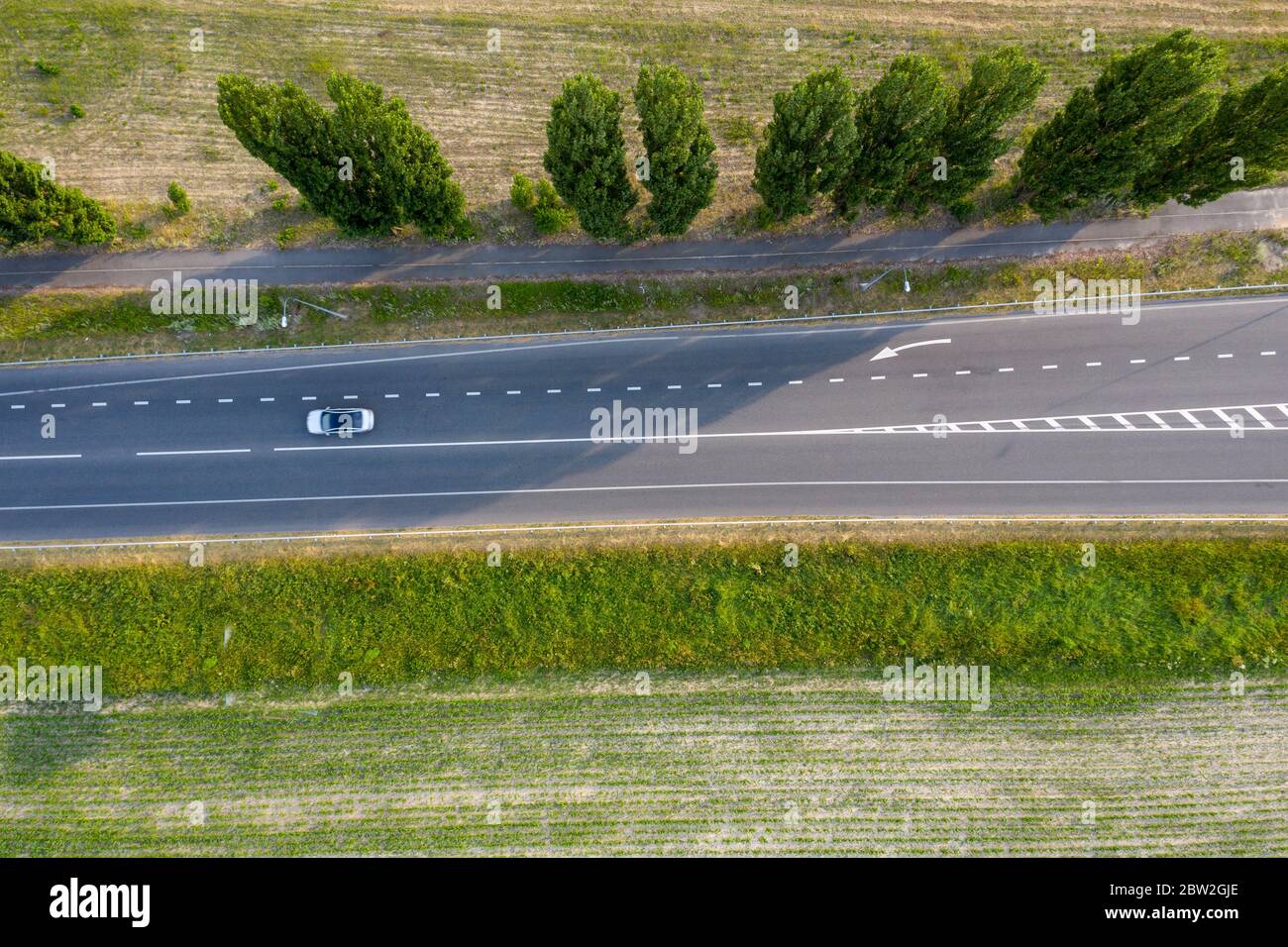 Asphalt from above hi-res stock photography and images - Alamy