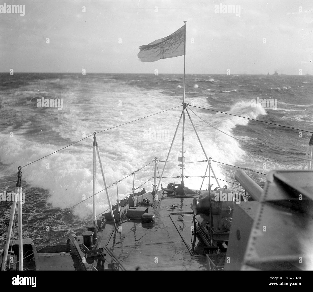 Destroyer stern Black and White Stock Photos & Images - Alamy