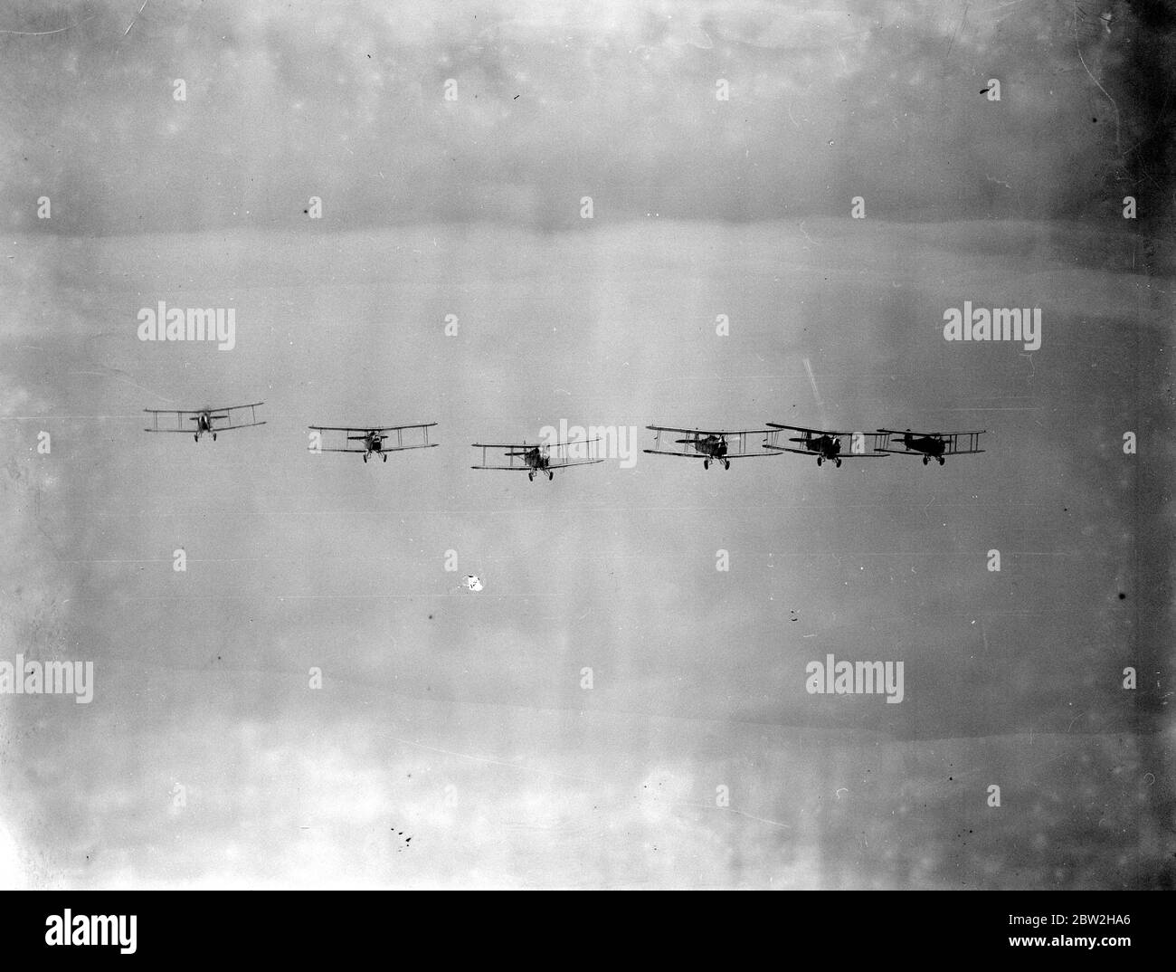 The Atlantic Fleet at Moray Firth. A flight of Blackburn Darts in ...