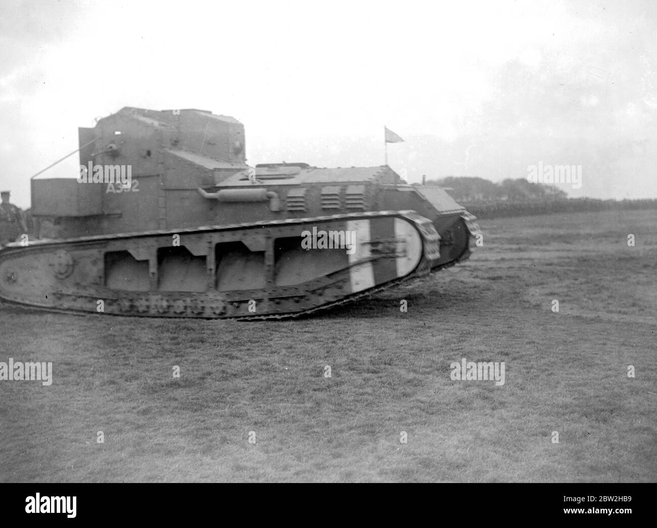 Tank corps training Black and White Stock Photos & Images - Alamy