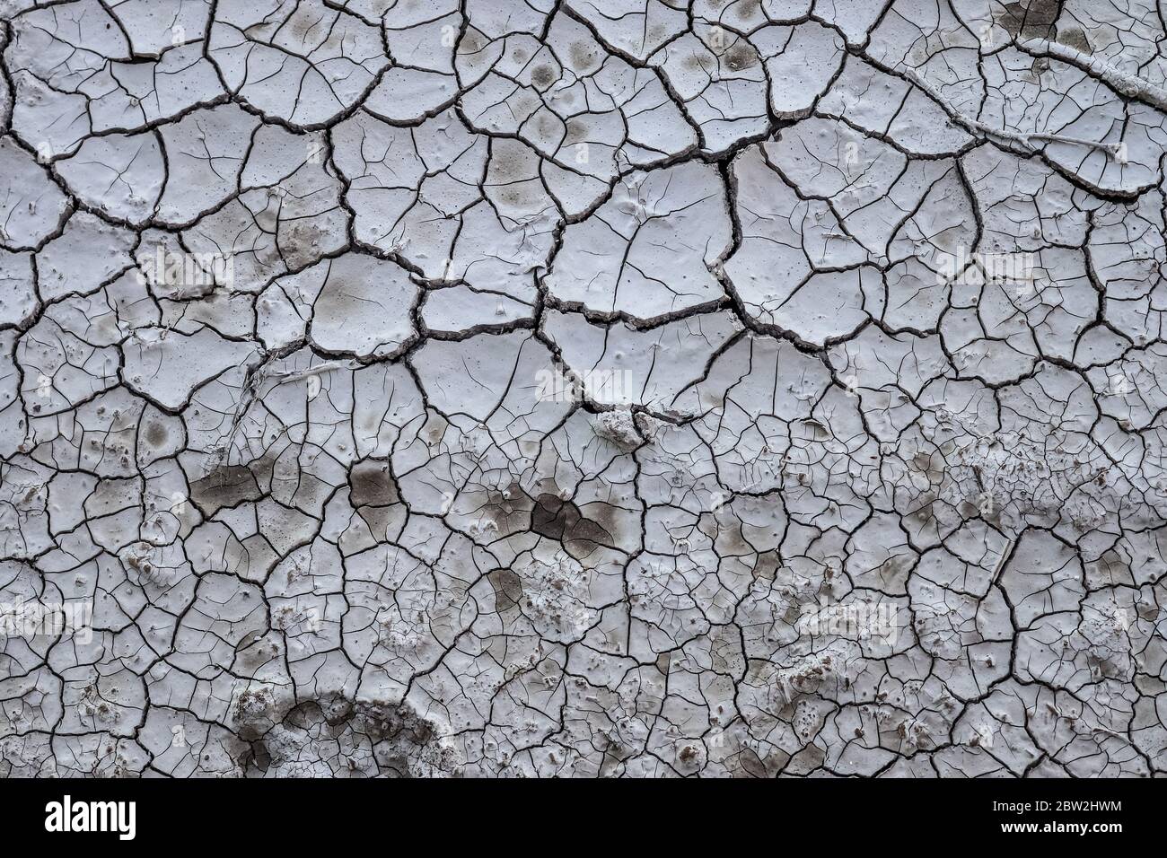 Detailed close up view on dry agricultural grounds and acre in high ...