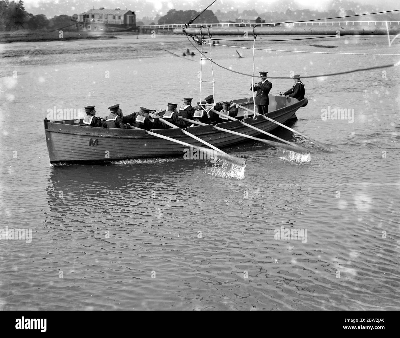 Stern white rowing boat hi-res stock photography and images - Alamy