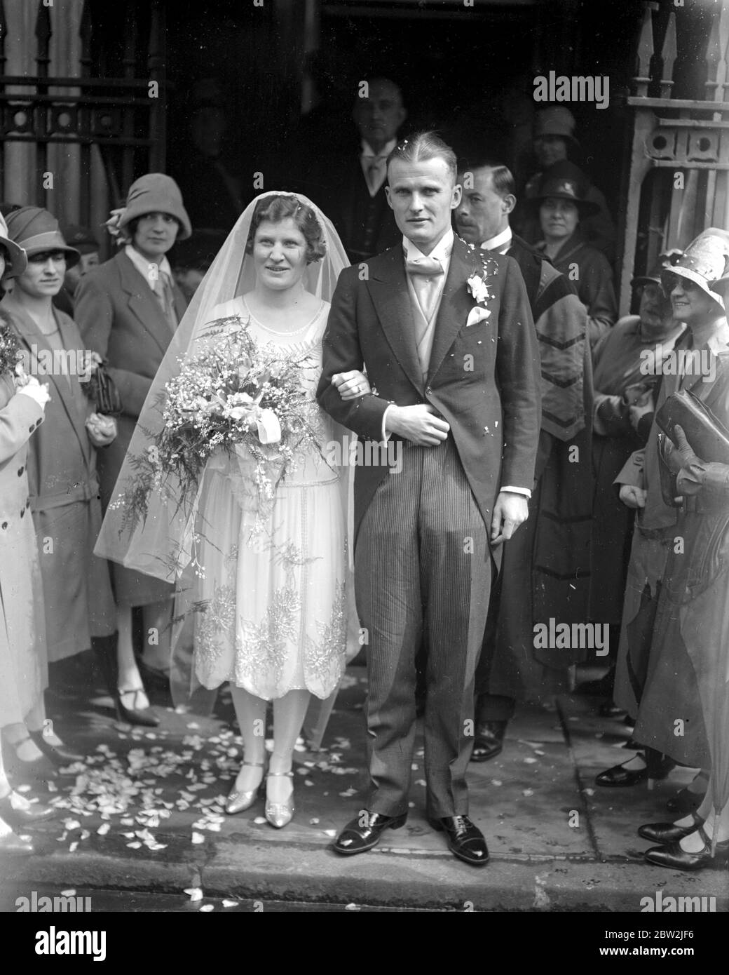 Wedding of Mr Hamilton Ingledew (of Llandaff), and Miss Mary Frazer (of ...