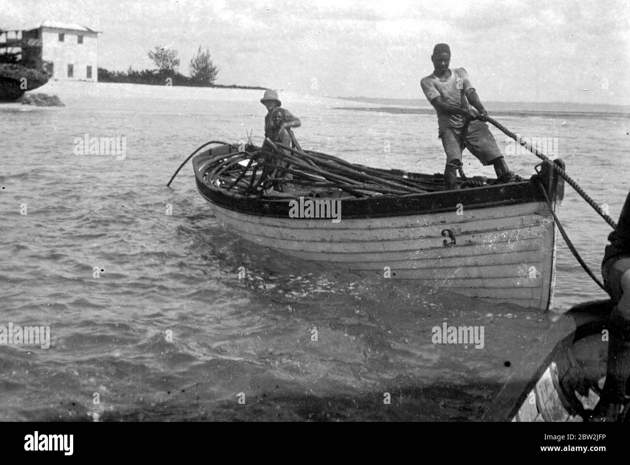 Cable Laying. 1914-1918 Stock Photo - Alamy