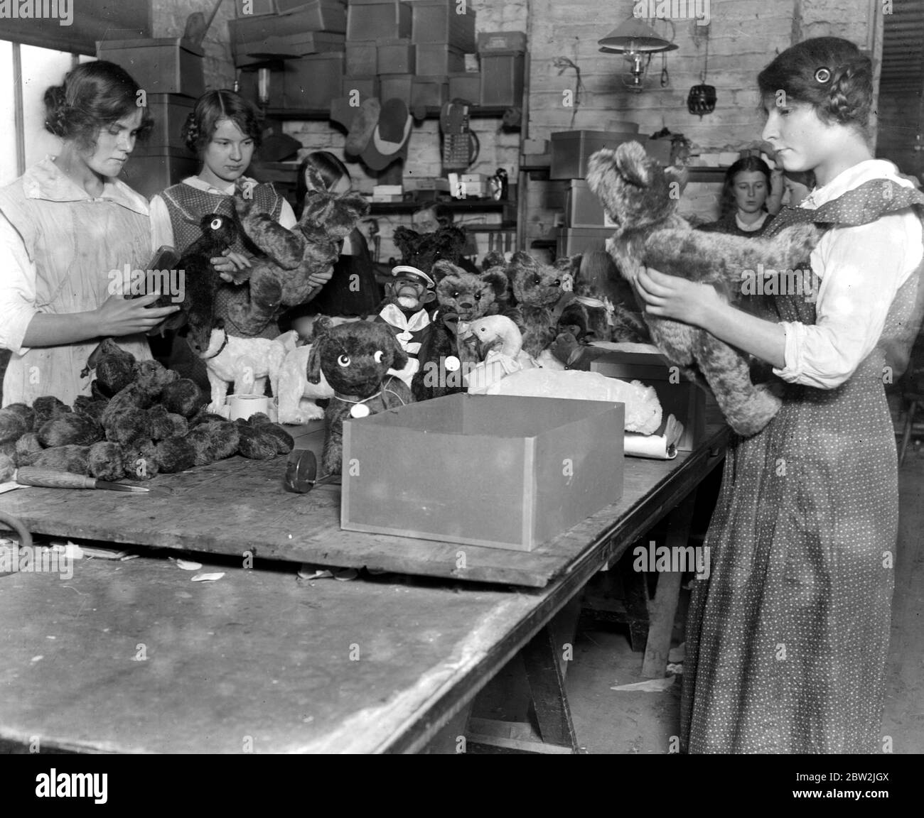 British Toy Factory Stock Photo - Alamy