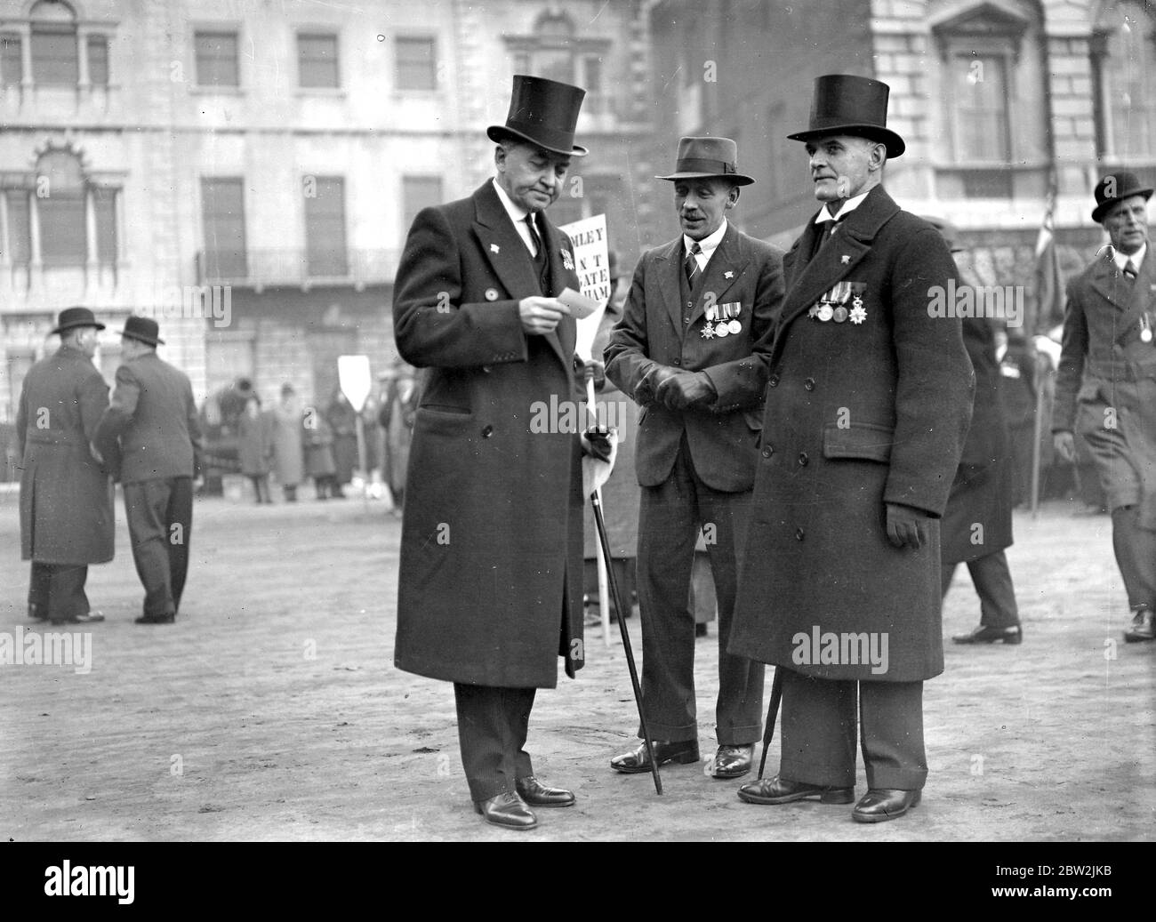 Royal naval old comrades association annual parade hi-res stock ...