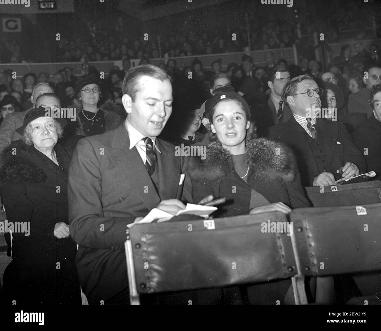 Mr graves miss kay stammers 1937 hi-res stock photography and images ...