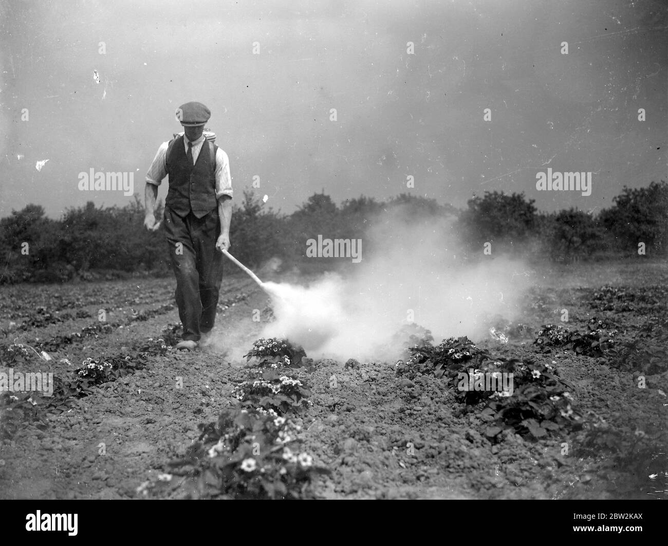 Spraying agriculture Black and White Stock Photos & Images - Alamy