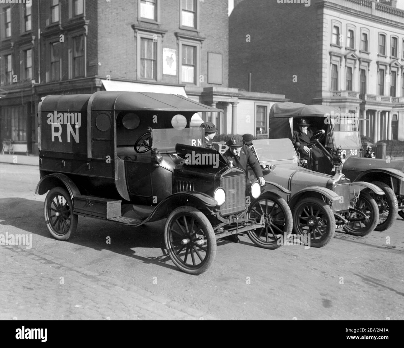Drivers and vehicles Black and White Stock Photos & Images - Alamy