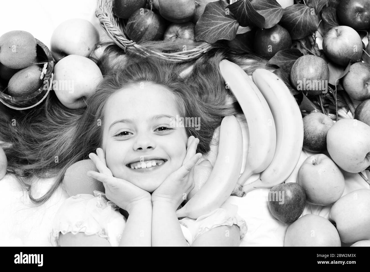 Small Girl Eating Banana High Resolution Stock Photography and Images ...