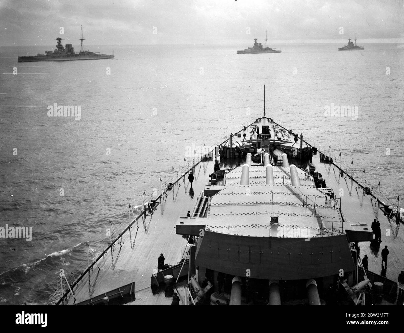 H.M.S Nelson, visit of the Dominion Premiersto the Atlantic fleet at ...