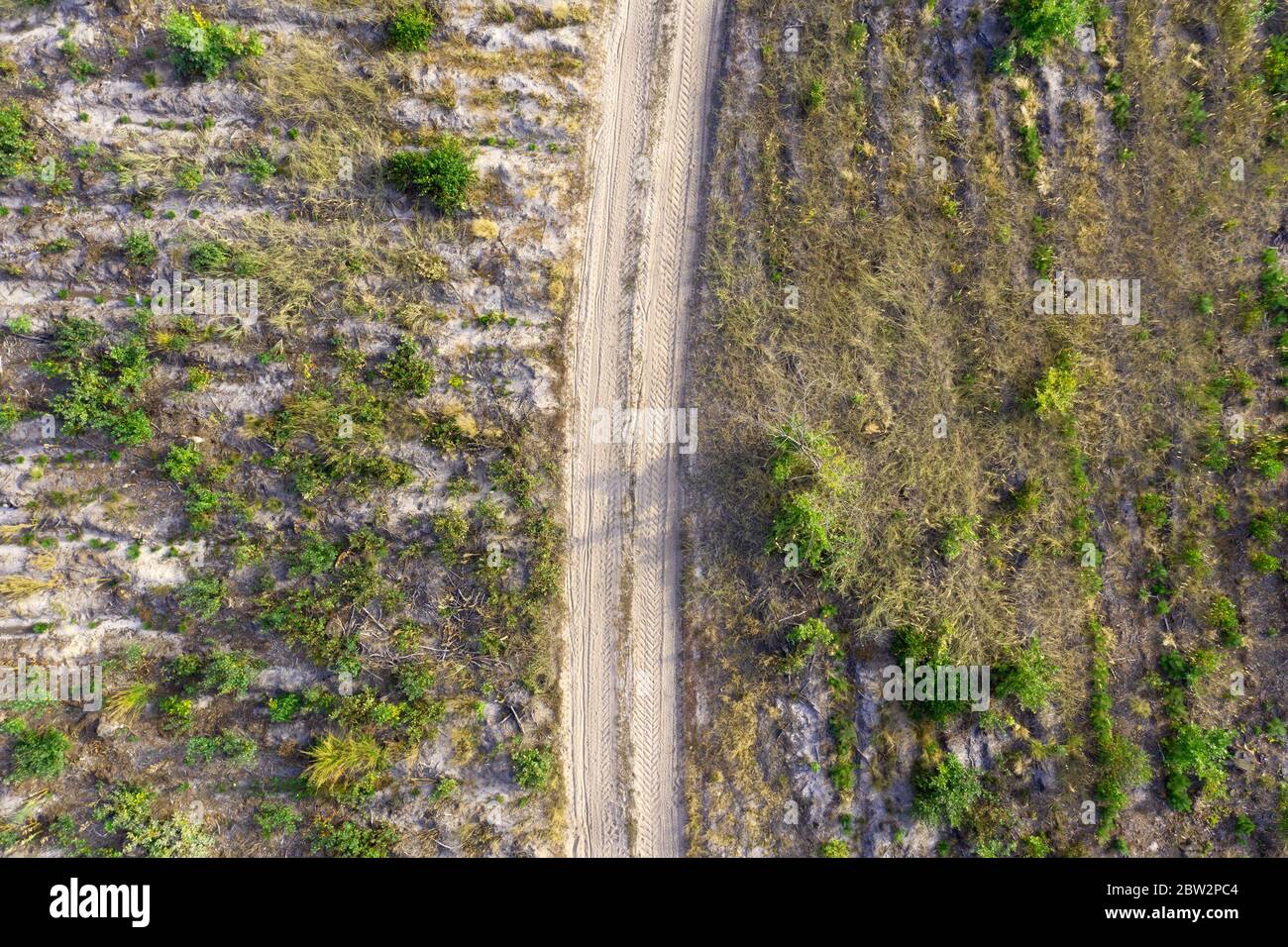 country road, view from above, aerial view Stock Photo - Alamy